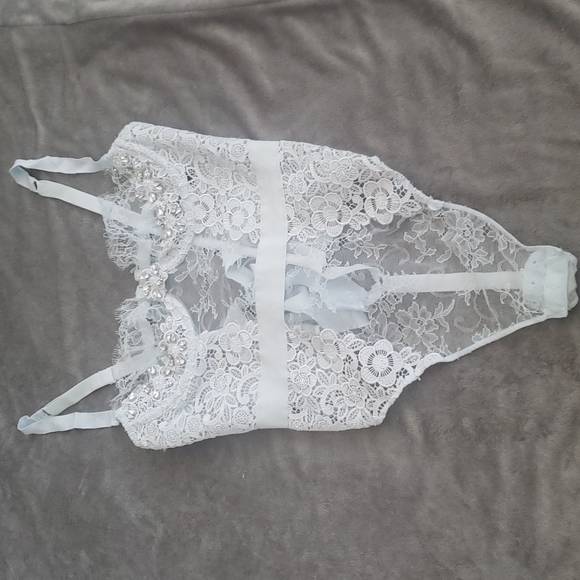Victoria's Secret | Intimates & Sleepwear | Rare Victorias Secret Blue ...